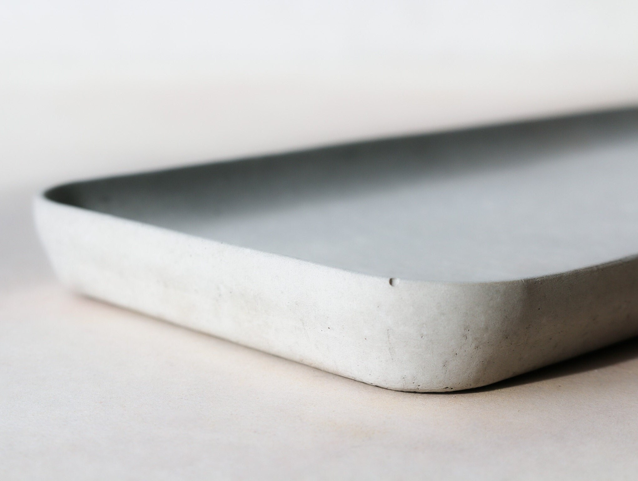 Grey Concrete Tray for Planters | Minimalist Tray | Planter Saucer ...