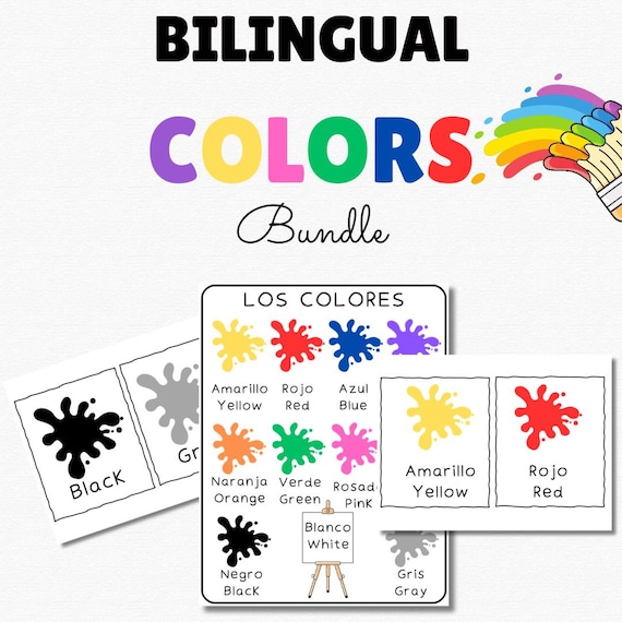 Spanish Colours Poster