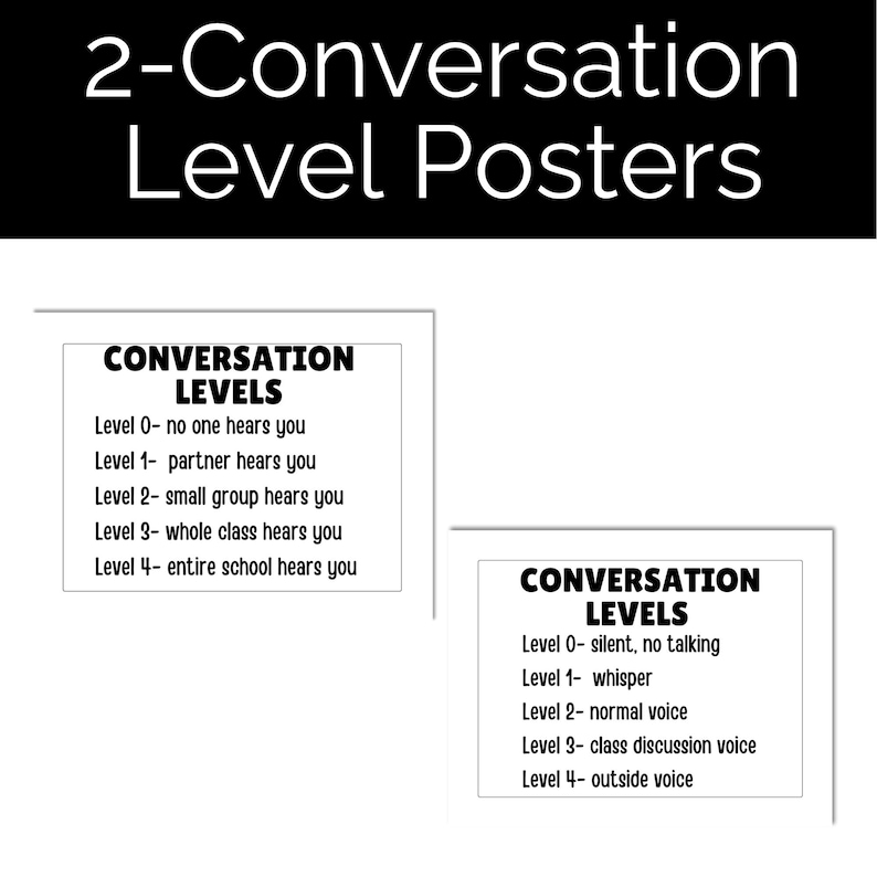 CHAMPS Classroom Expectations Posters | Behavior Management System ...