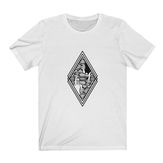 Swimming T-shirt Cotton Unisex Jersey Short Sleeve Unique | Etsy