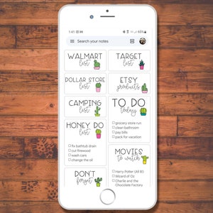 Cute Colorful Cactus Google Keep Headers, Cute Fonts With Doodles ...