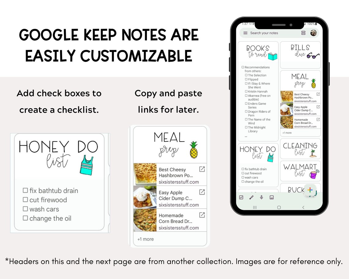 Fall Google Keep Headers, Cute Fonts, Fall Doodles, Minimalist Design ...