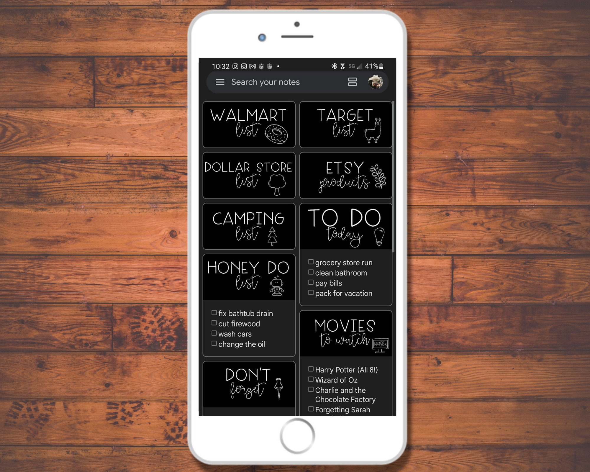 Black and White Google Keep Headers, Cute Fonts With Doodles ...