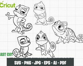 Pascal Tangled Svg | Etsy