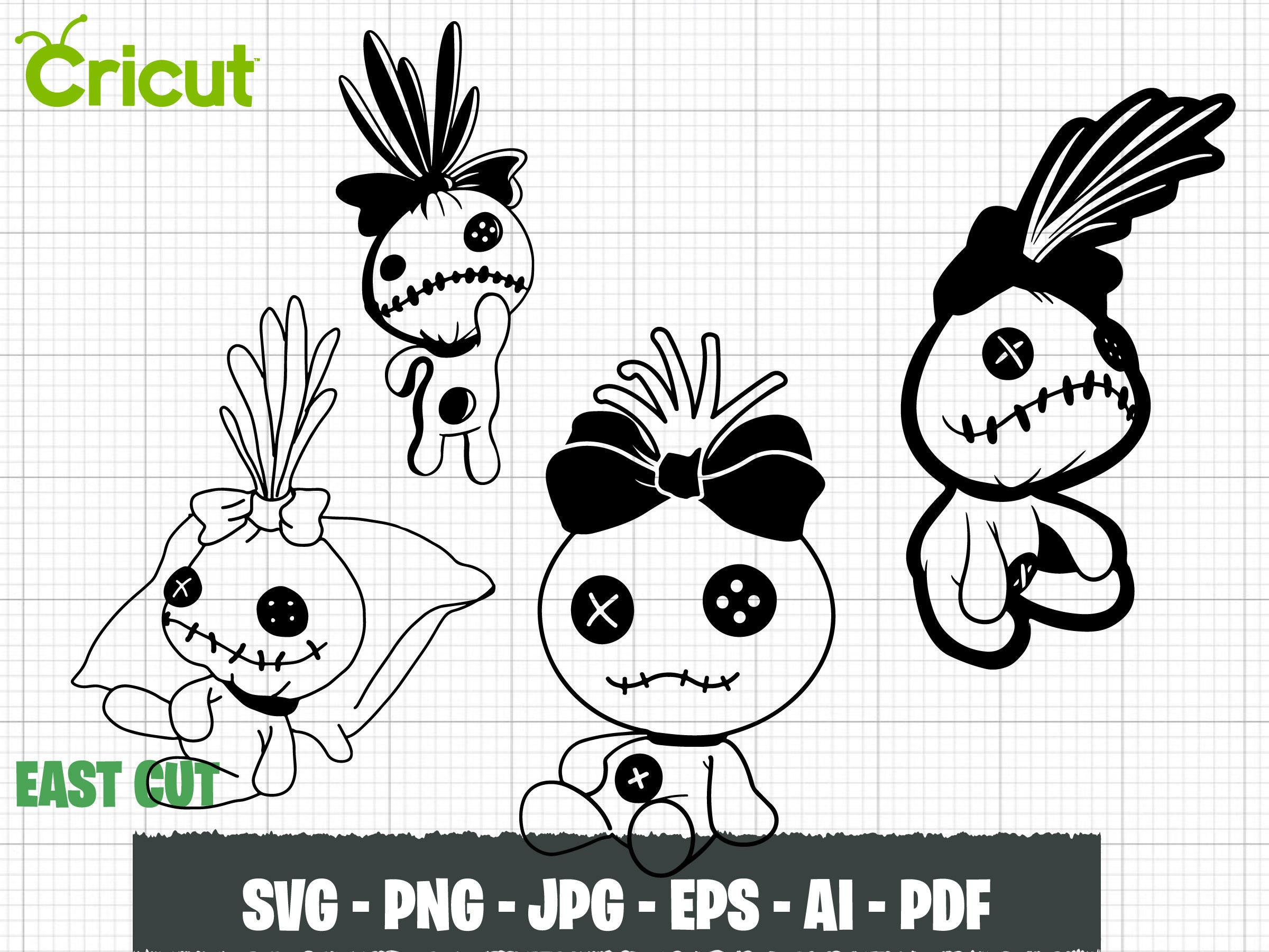 Scrump Svg Stitch Svg Svg für Cricut geschnittene Dateien | Etsy