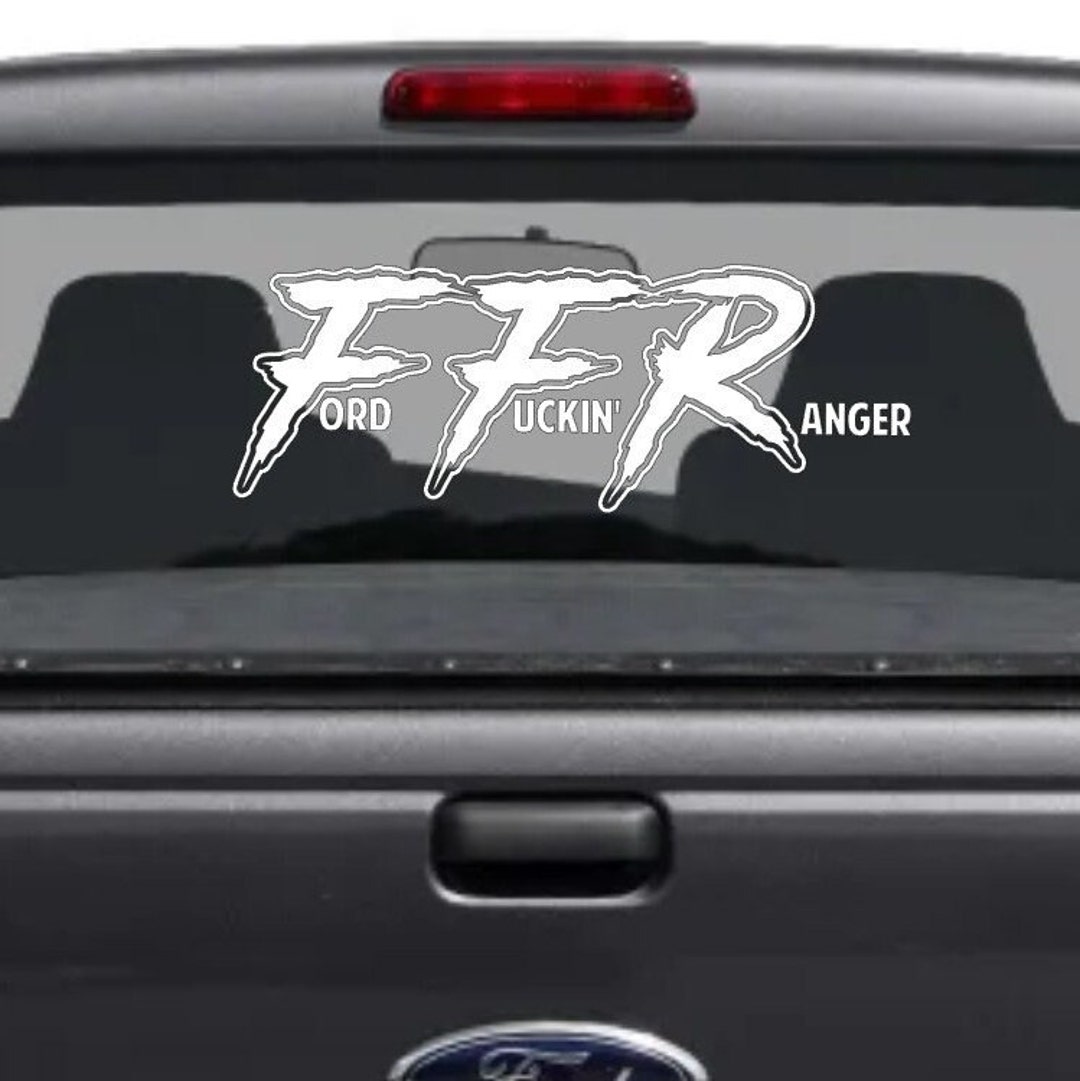 Ford F'in Ranger Decal Sticker - Etsy