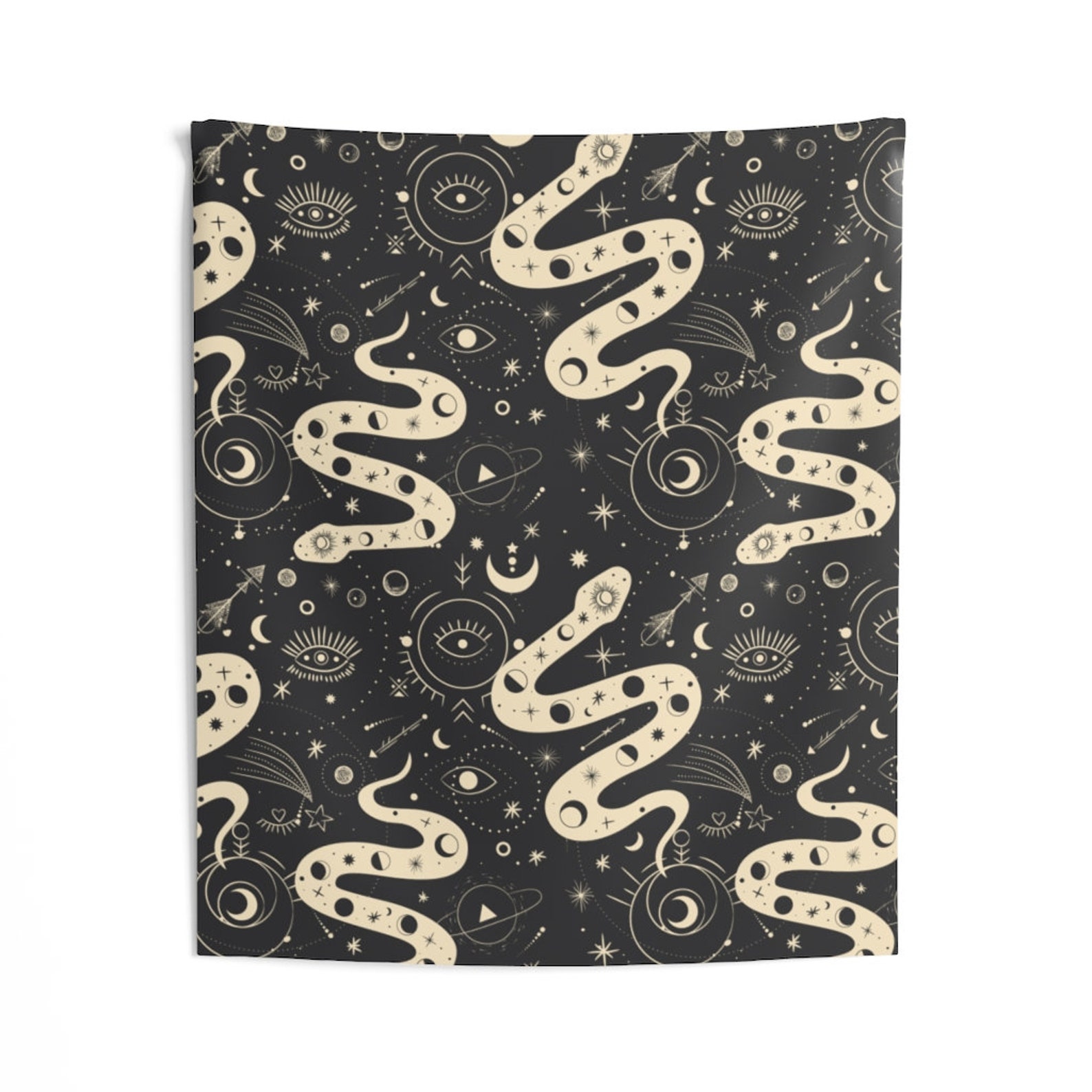 Witchy Snake Tapestry Witchy Home Decor Gift for Witches | Etsy