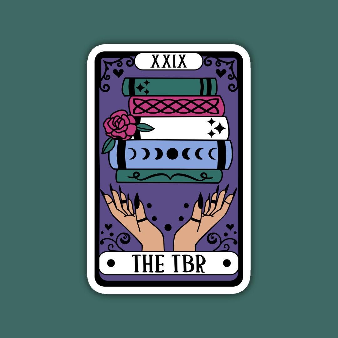 The TBR Alternative Tarot Vinyl Sticker - Etsy