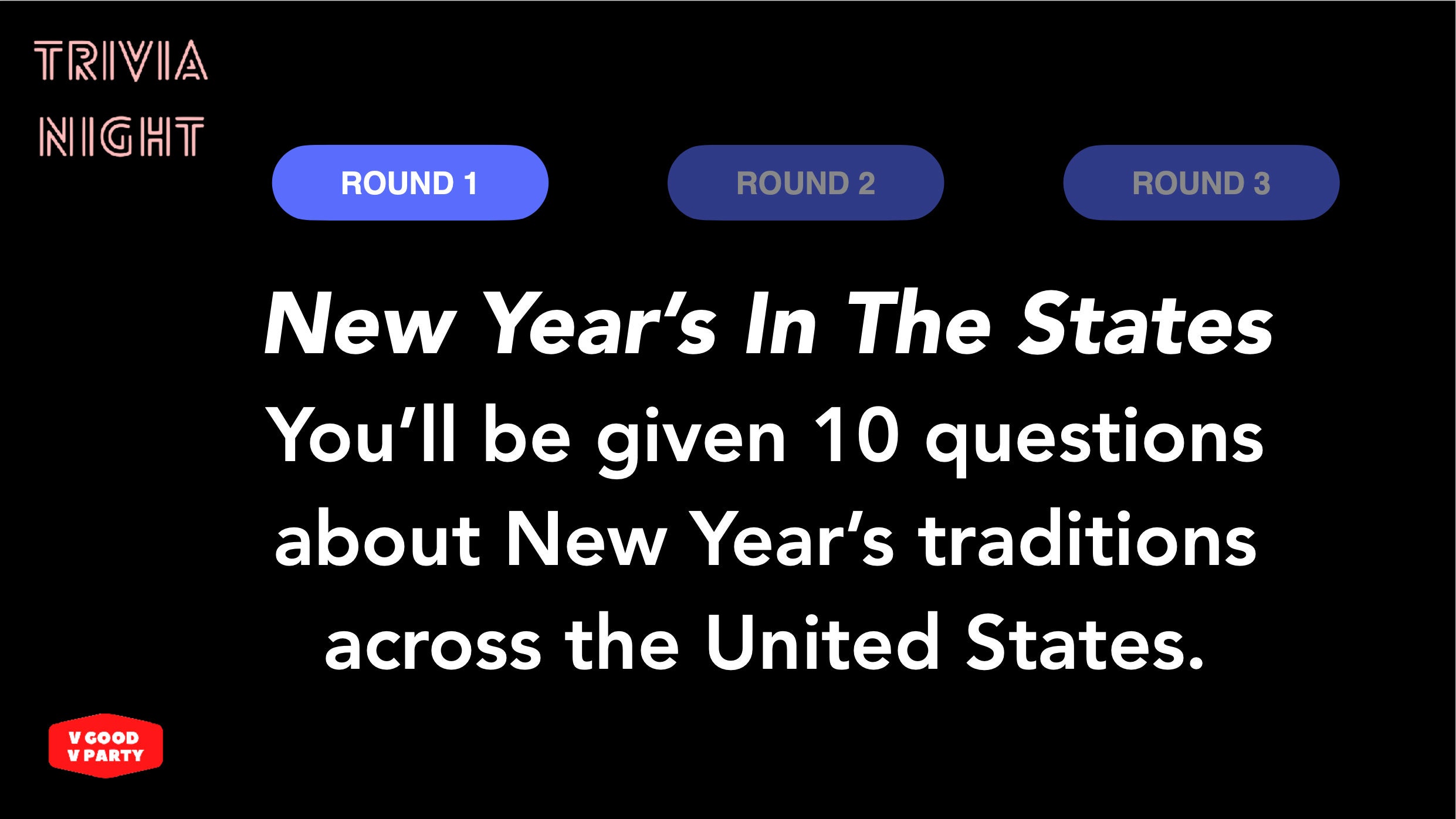 New Years Trivia Night: Virtual Game Pack - Fun for Your Zoom Party ...