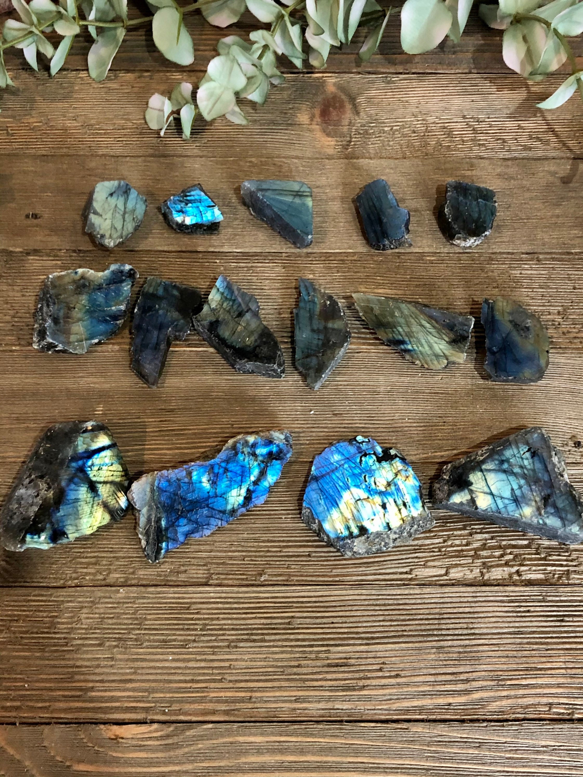 1 Raw Labradorite Crystal Labradorite Slab Polished Healing - Etsy ...