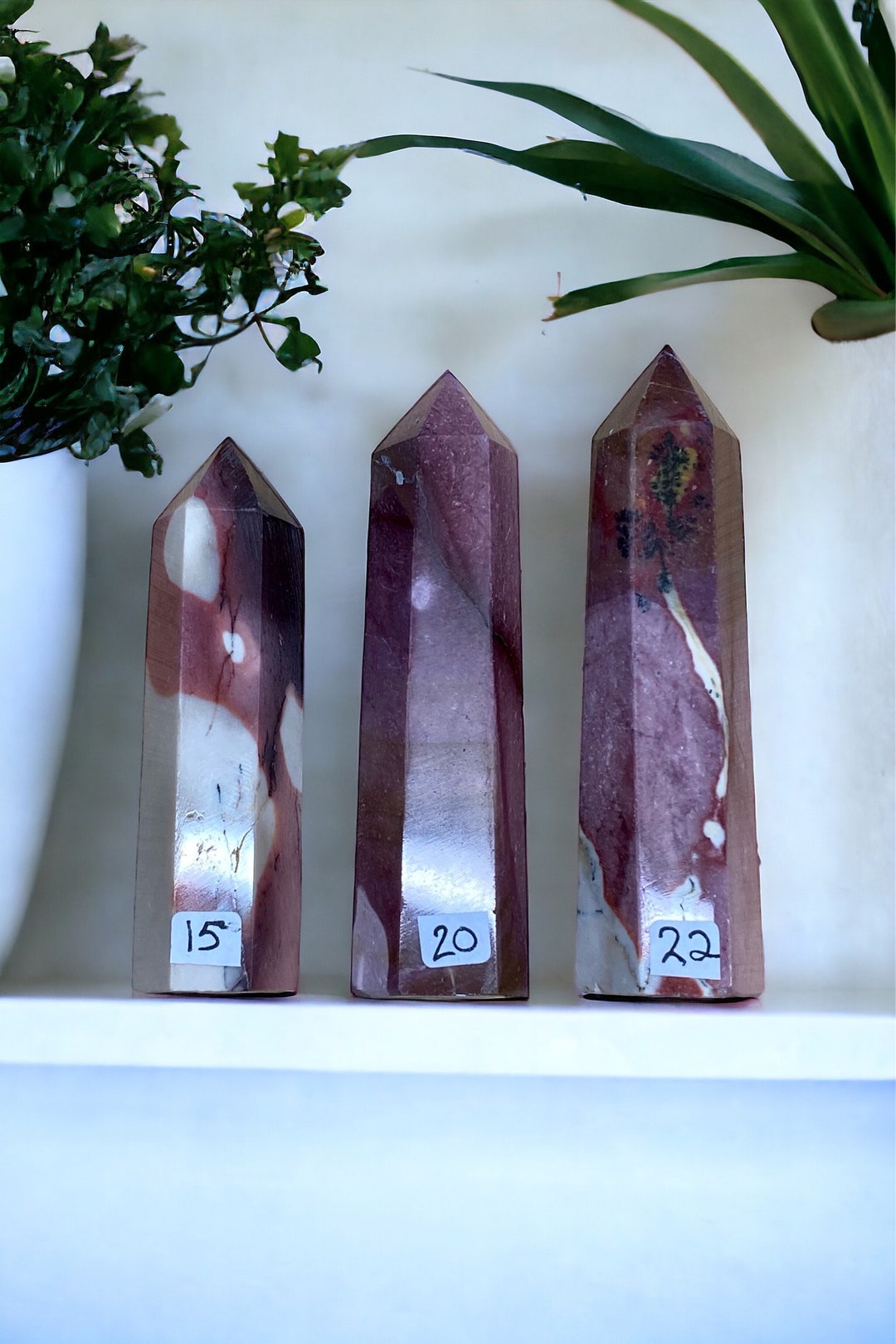 Mookaite Mookaite Jasper Mookaite Tower Mookaite Point - Etsy