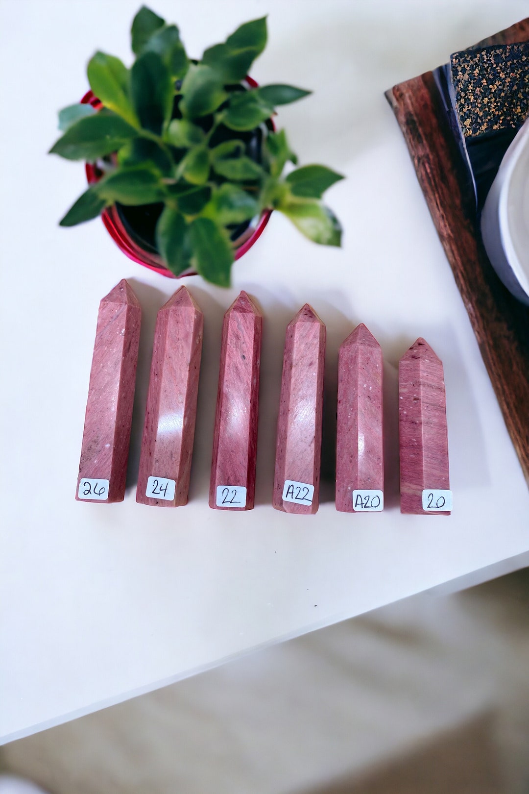 Pink Petrified Wood | Petrified Wood | Pink Petrified Wood Towers - Etsy