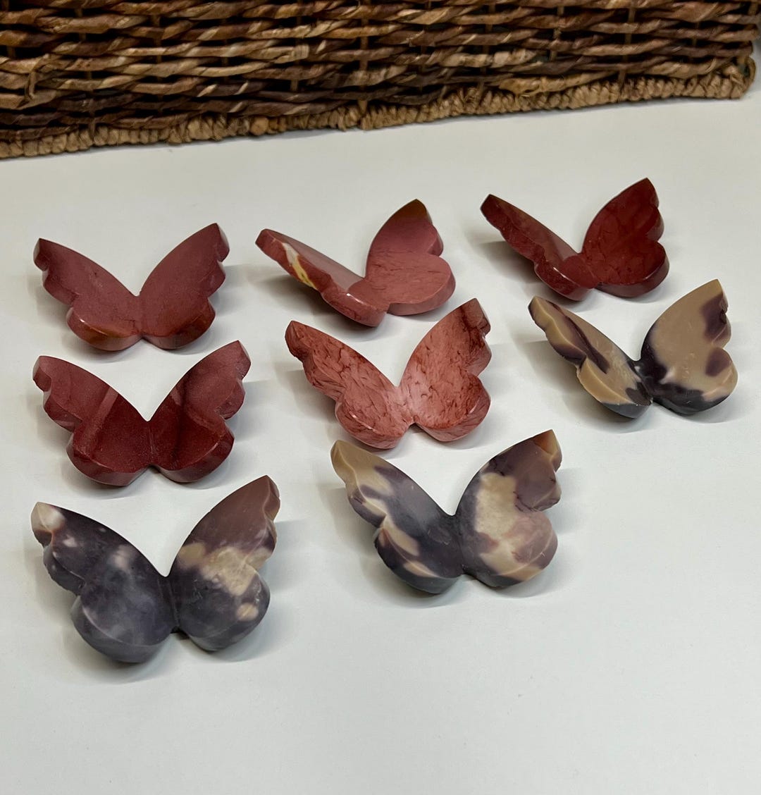 3d Butterfly | Mookaite Butterfly | 3d Crystal Butterfly Carving ...