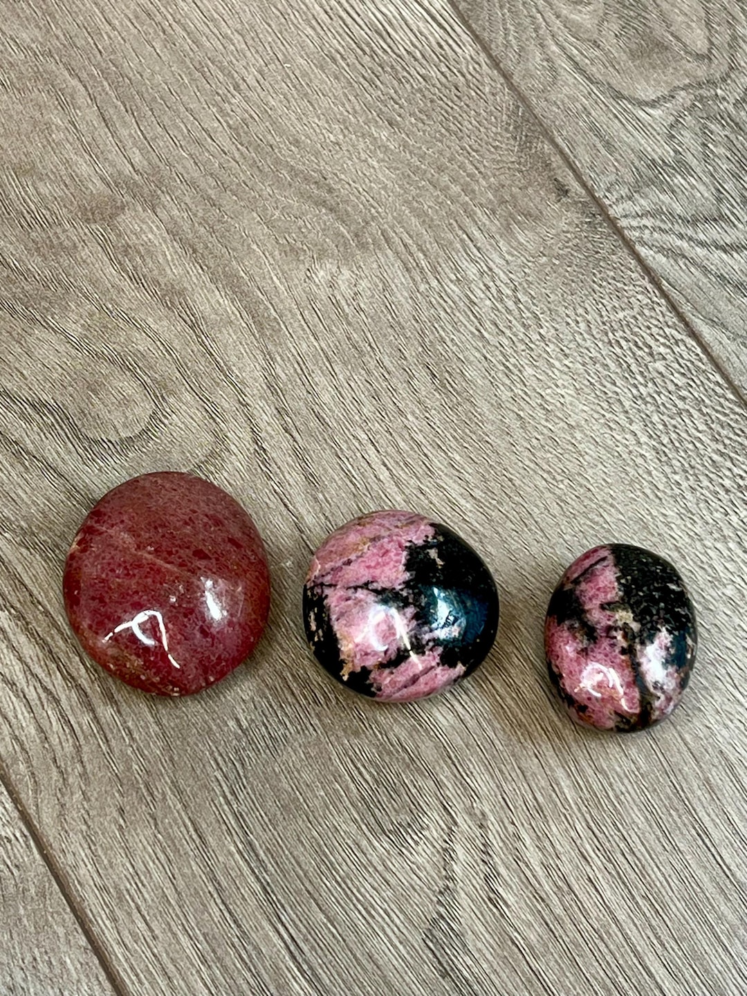 Rhodonite | Rhodonite Palmstone | Pink Crystals | Healing Crystals ...