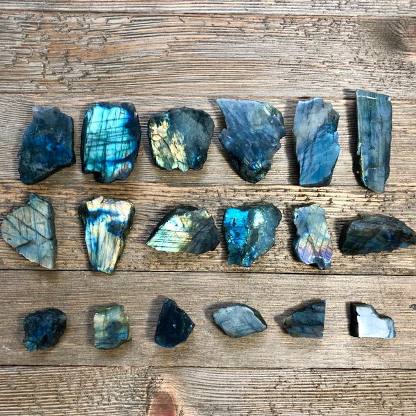 Raw Labradorite - Etsy