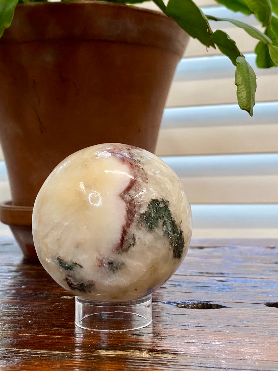 Stilbite With Heulandite Sphere | Apophyllite | Stilbite | Zeolite ...