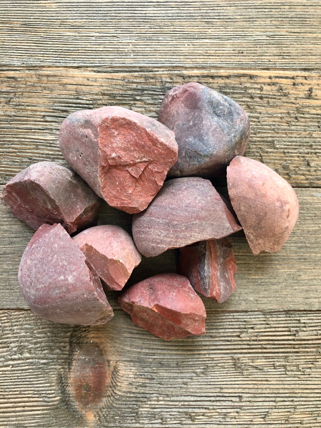 1 Raw Red Jasper Crystal Rough Red Jasper Jasper Rough - Etsy