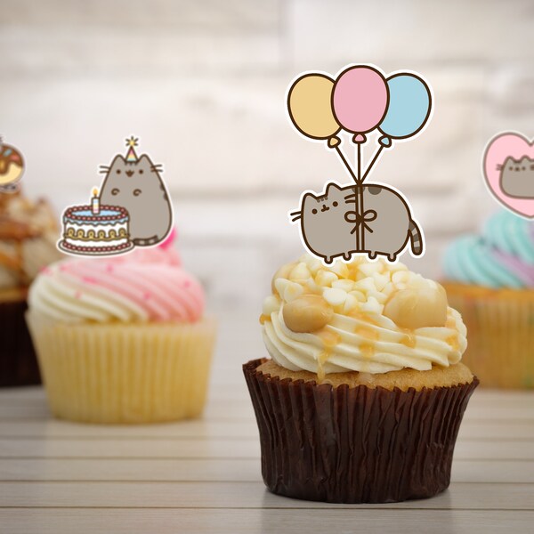 Pusheen Cake Topper - Etsy Australia