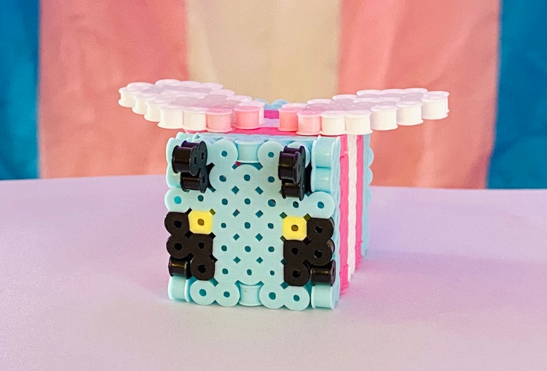 Transgender Flag Lgbeet Minecraft Bees Minecraft LGBTQ - Etsy