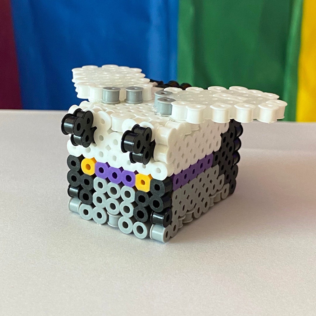 Demisexual Pride Flag Lgbeet Minecraft Bees - Minecraft LGBTQ+ Flags - Etsy