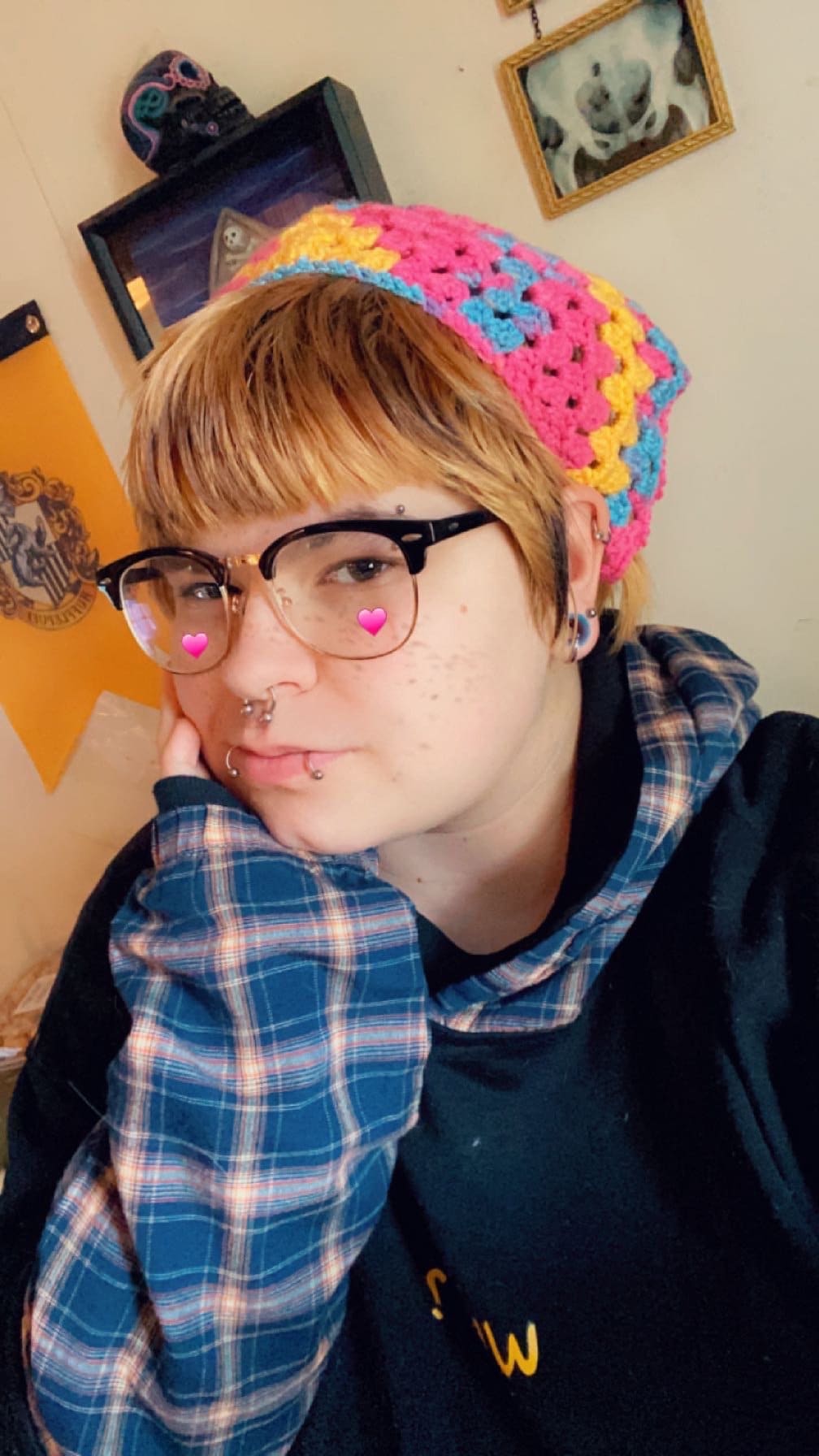 Rainbow Flag Bandana - LGBTQ+ Flags Crochet Hat Pride Month - Etsy