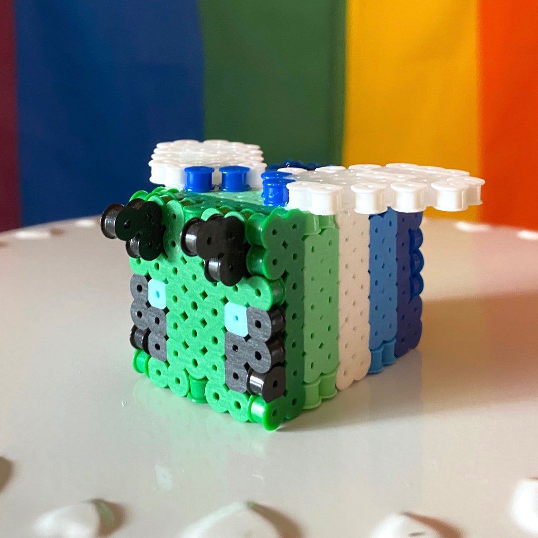 Gay Flag Lgbeet Minecraft Bees MLM - Minecraft LGBTQ+ Flags Perler ...