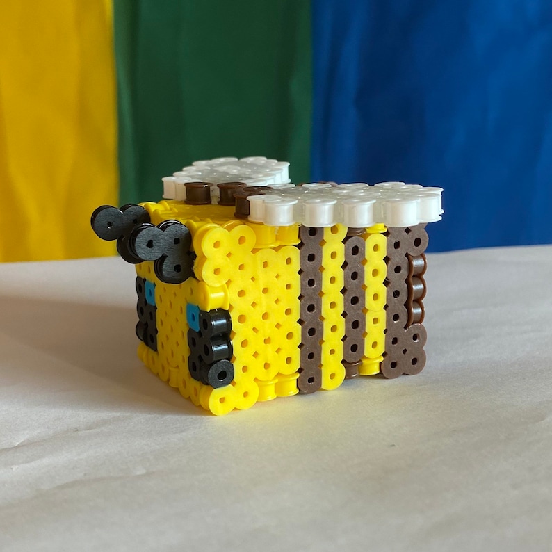 Minecraft Bee Default Skin Mob Perler Beads - Etsy