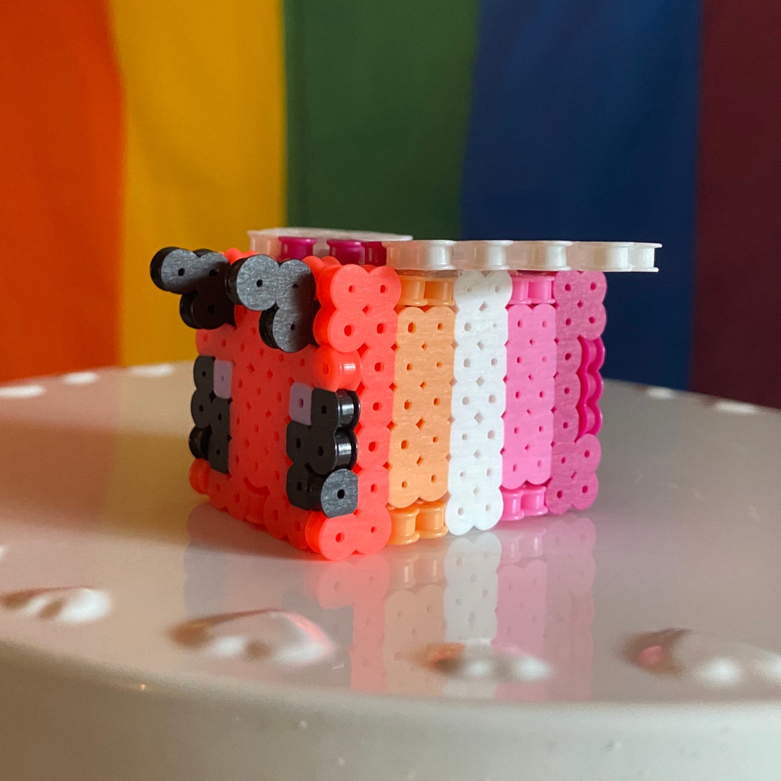 Lesbian Flag Lgbeet Minecraft Bees Minecraft LGBTQ Flags - Etsy