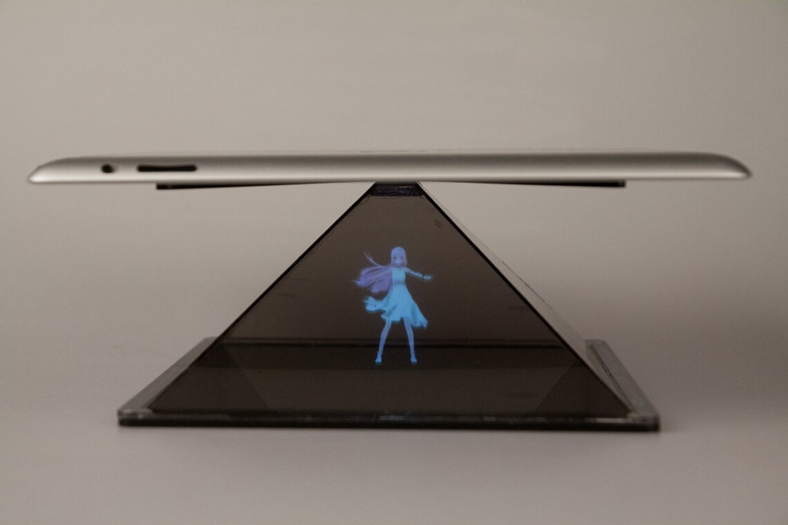 3D Holographic Pyramid for 10" Inch Tablet - Etsy