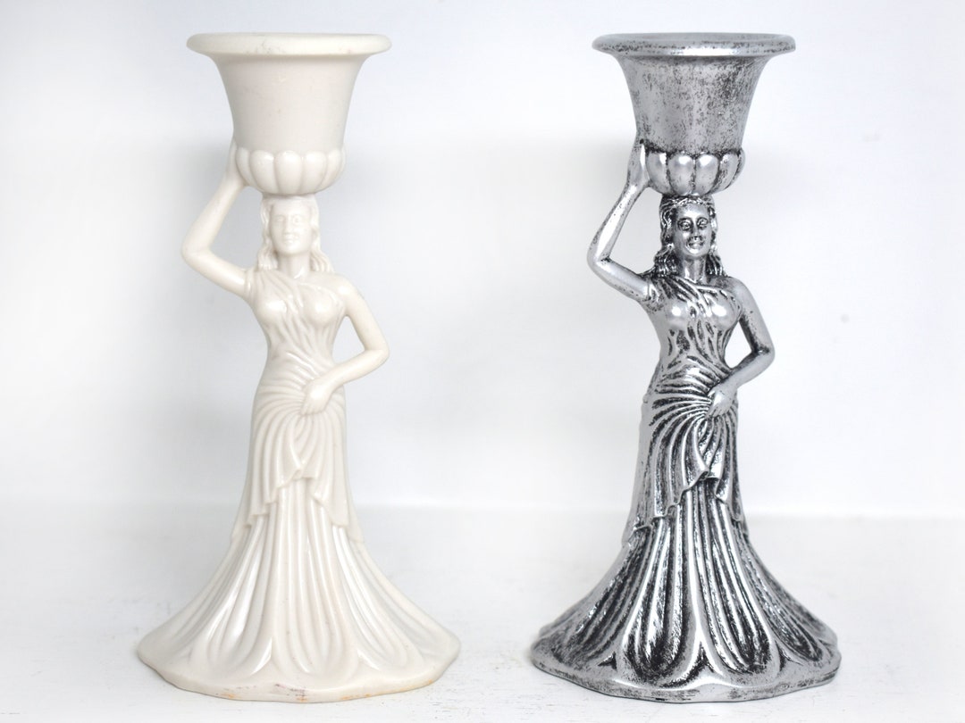 Athena Goddess Crystal Ball Stands /crystal Sphere Holders (white ...