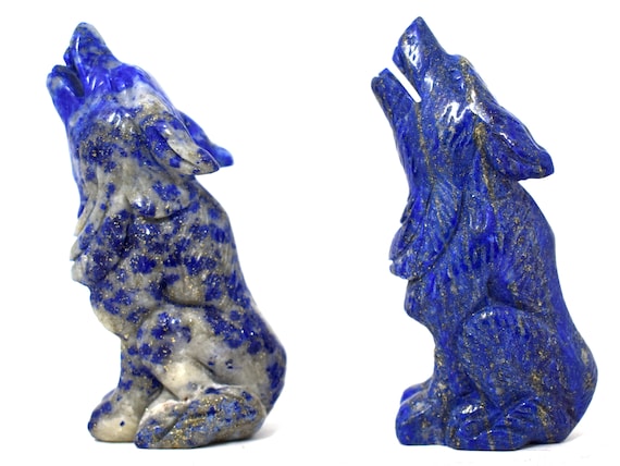Lapis Lazuli Wolves Throat Third-eye Crown Chakra - Etsy