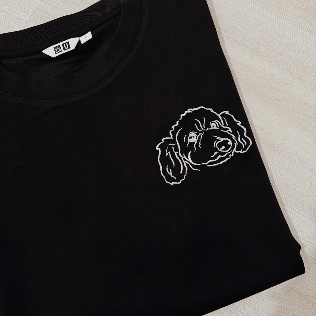 Pet Face Embroidery, Custom Pet Face, Pet Face Portrait, Custom Pet ...