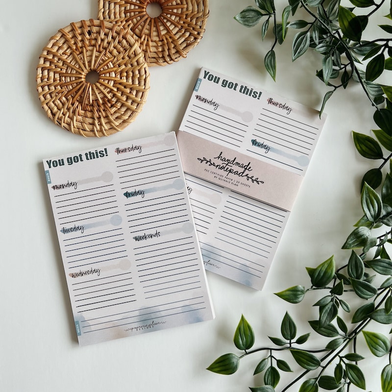 Handmade Notepad - Etsy