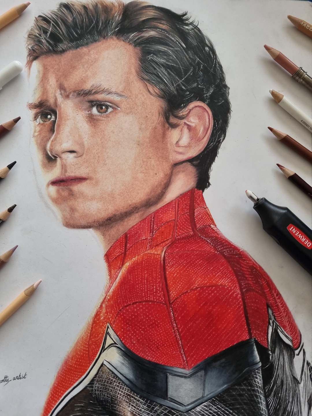 TOM HOLLAND REALISTIC - Etsy