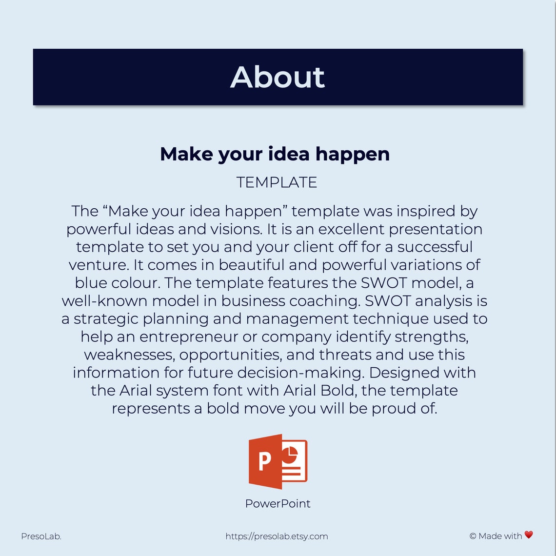 POWERPOINT BOOKLET TEMPLATE Instant Digital Editable Download Make Your ...