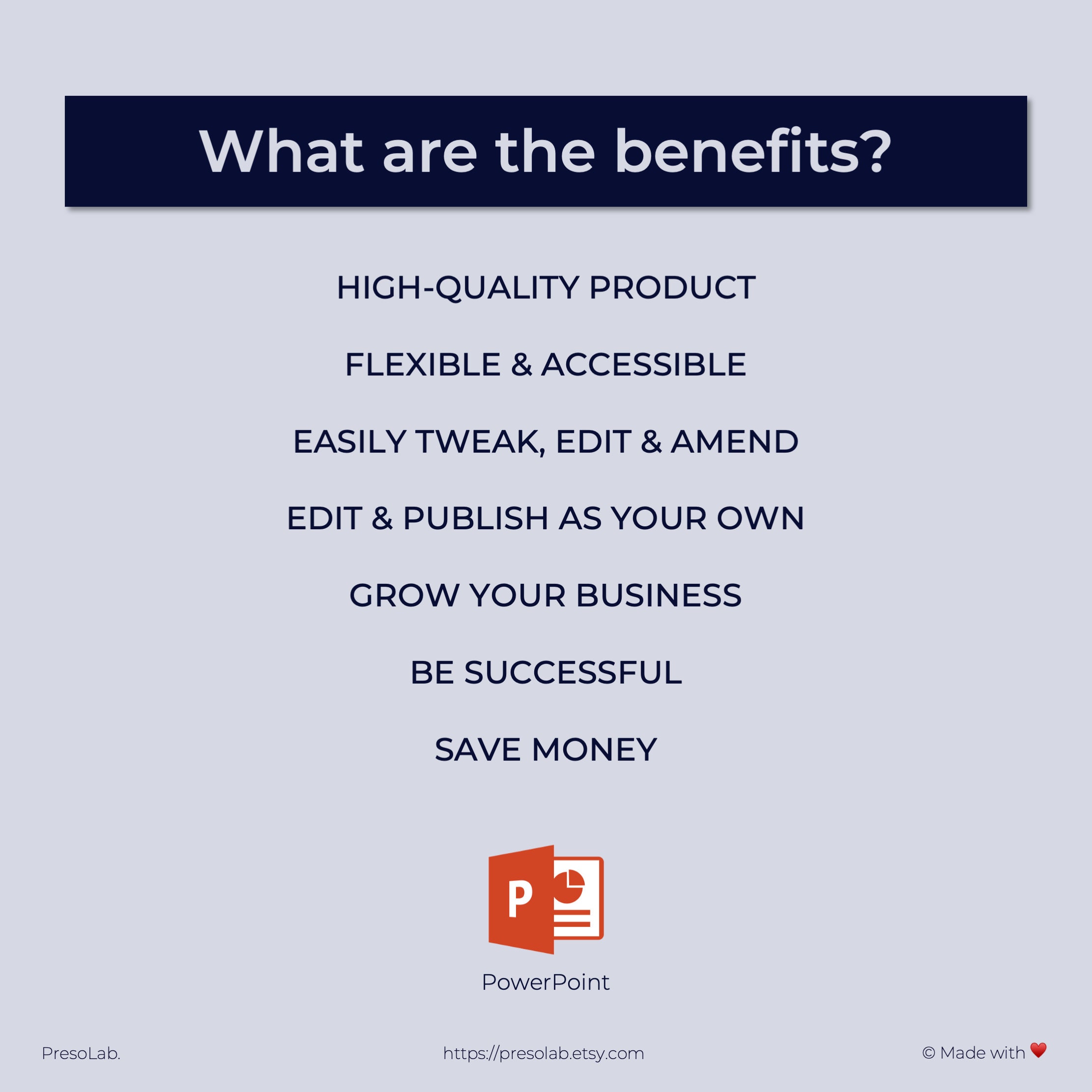 POWERPOINT BOOKLET TEMPLATE – Instant Digital Editable Download – the ...