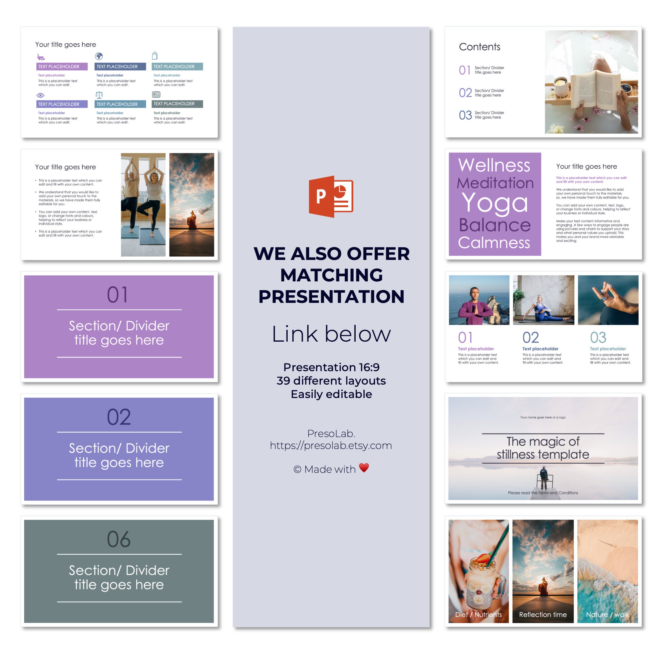 POWERPOINT BOOKLET TEMPLATE – Instant Digital Editable Download – the ...