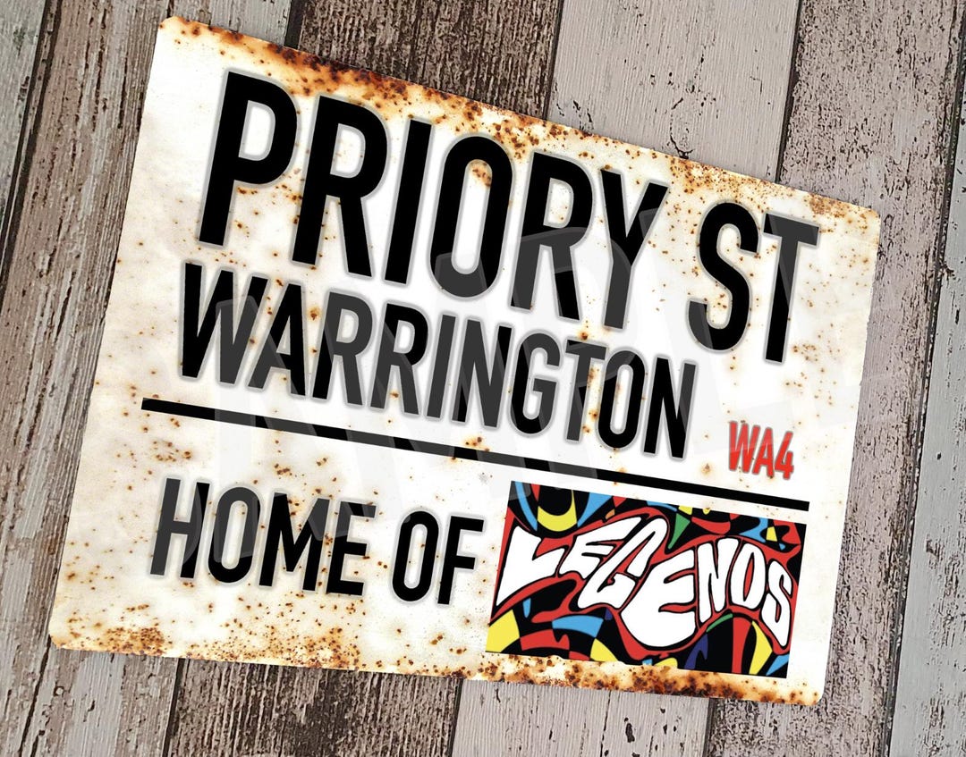 Legends Nightclub - Warrington Vintage Aluminium Sign - Etsy
