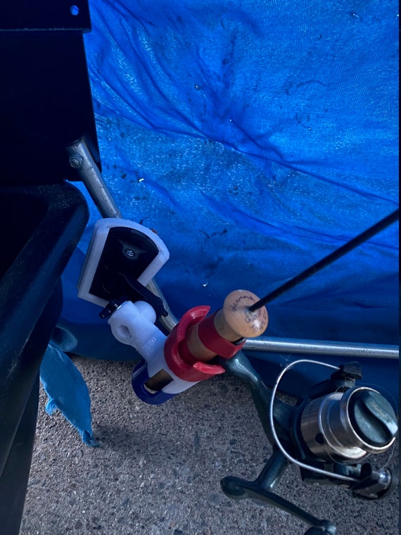 Deluxe Removable Swiveling Fishing Rod Holder For Flip Over | Etsy