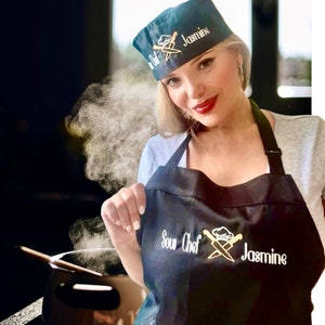 Personalized CHEF Hat/custom Chef Hat/chef Hat Embroidery Design/chef ...