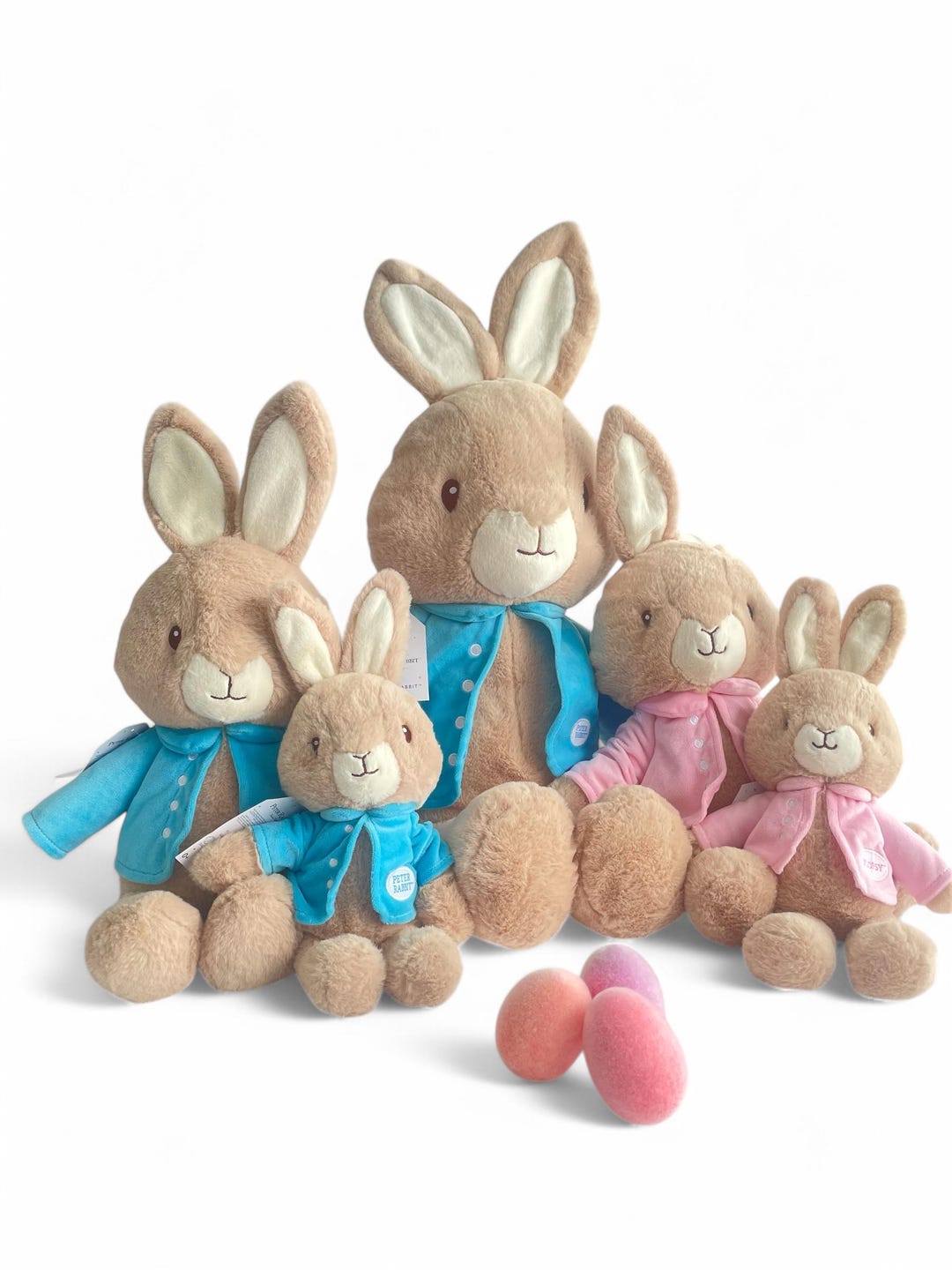 Easter Bunny Peter Rabbit Plush Personalized Bunny Bunny Rabbit Blue ...