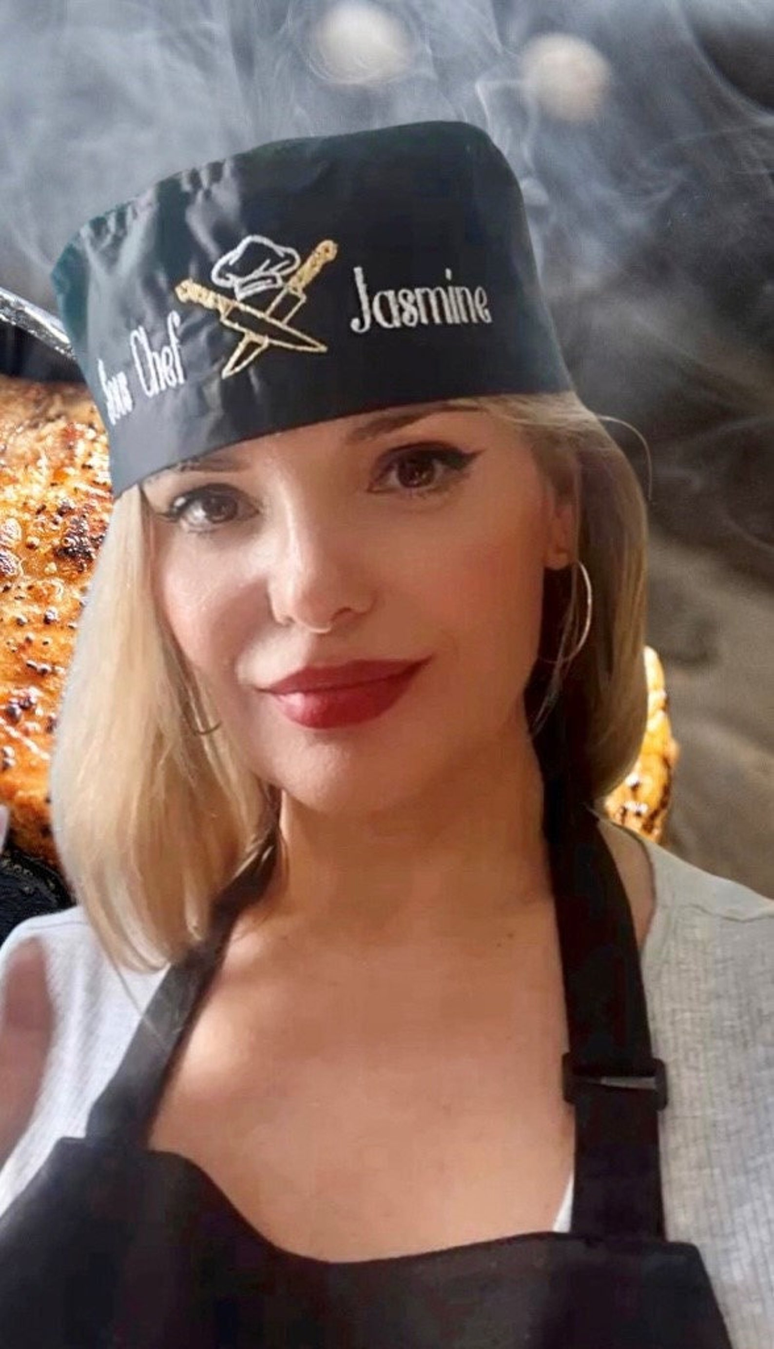 Personalized CHEF Hat/custom Chef Hat/chef Hat Embroidery Design/chef ...