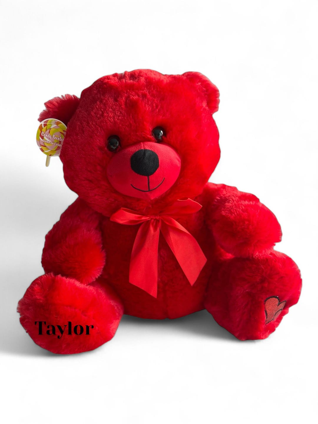 Personalized Teddy Bear Extra Large Stuffed Bear Toy Red Teddy Bear ...