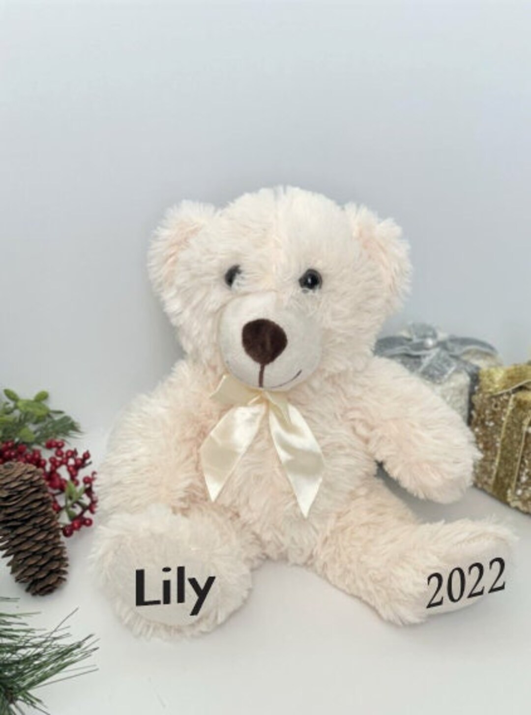 Personalized Teddy Bears, Plush Bear, Stuffed Bear 13" Tall, My First ...