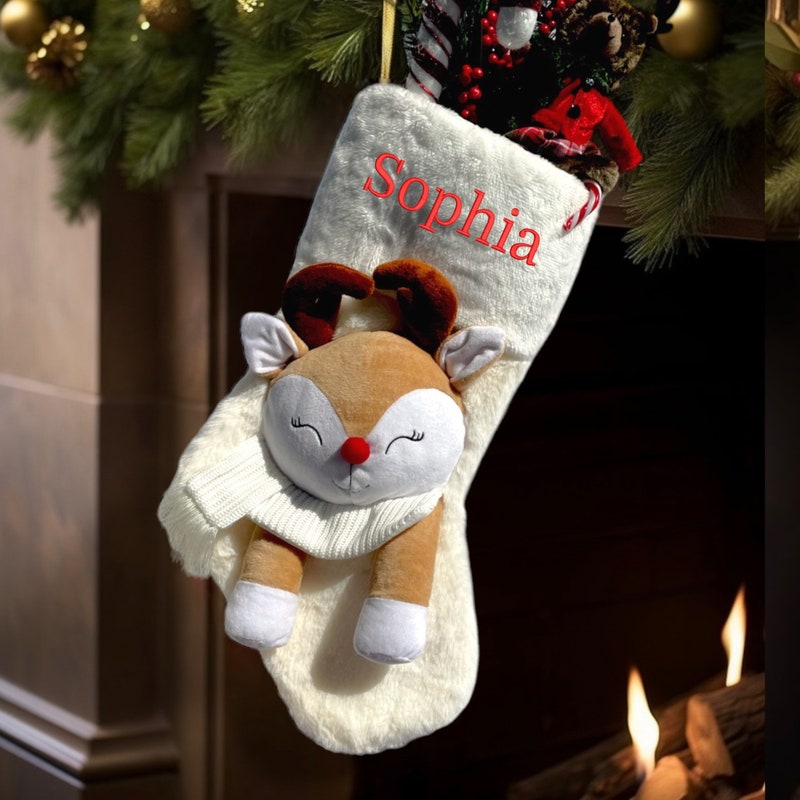 Christmas Stocking Fox - Etsy
