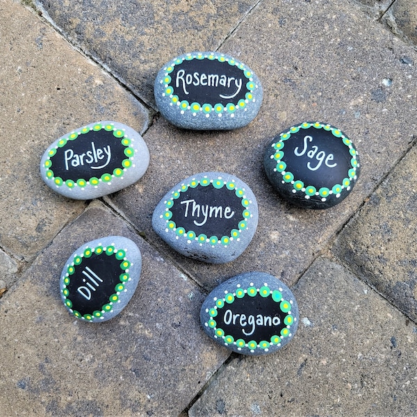 Painted Rocks Garden - Etsy