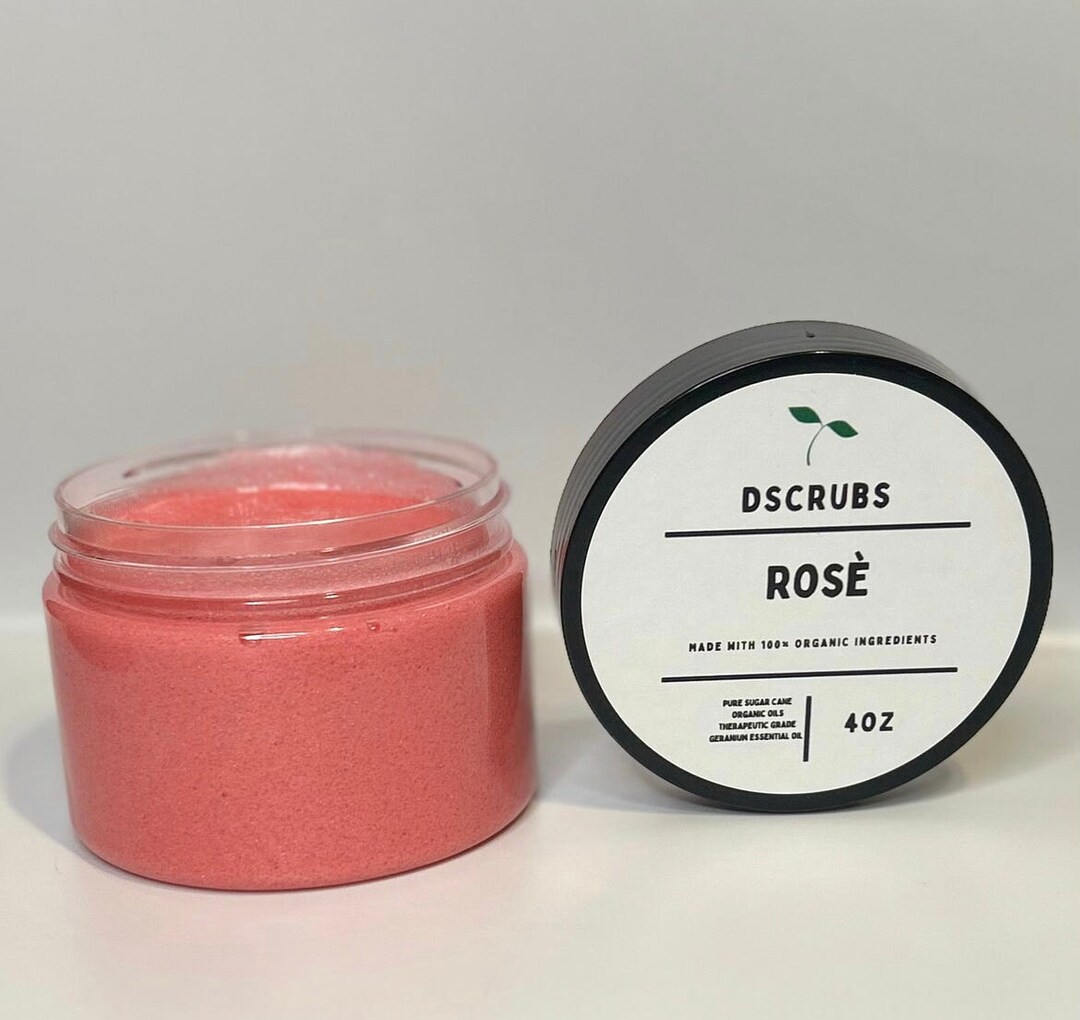 Rose Body Scrub - Etsy