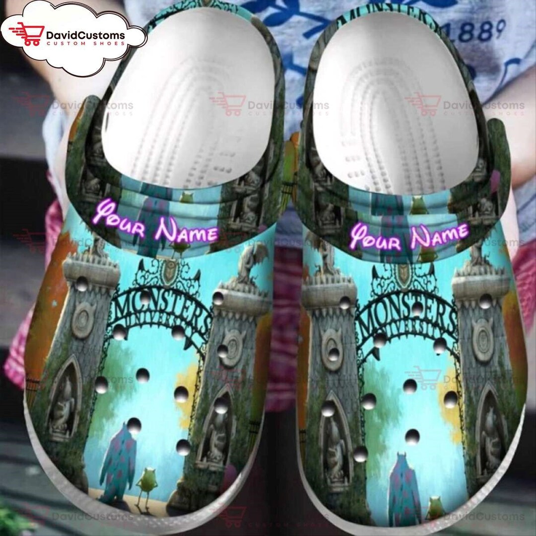 Disney Pixar Sulley Mike V12 Monsters Inc Custom Classic Footwear ...