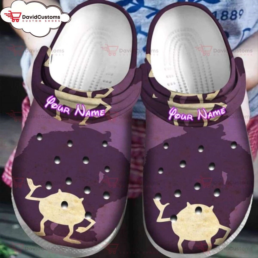 Disney Pixar Monsters Inc Sulley Mike V25 Custom Shoes Unisex ...