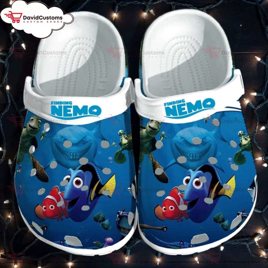 Finding Nemo Ocean Adventure Inspired Comfort Clog Footwear ...